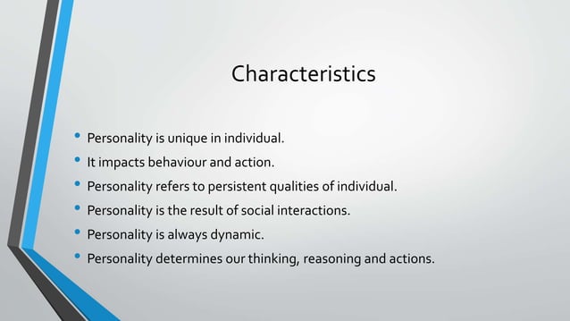 DETERMINANTS OF PERSONALITY | PPTX | Science