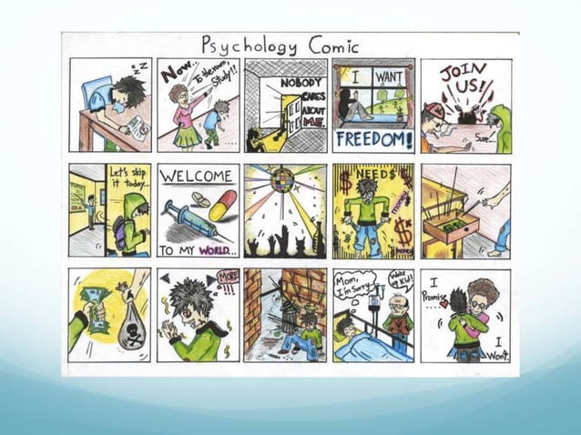 Psychology comic strip slides | PPT