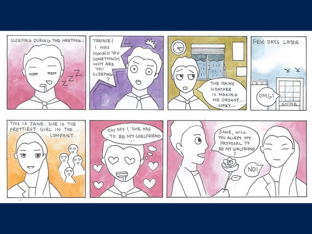 Psychology Comic Presentation | PDF