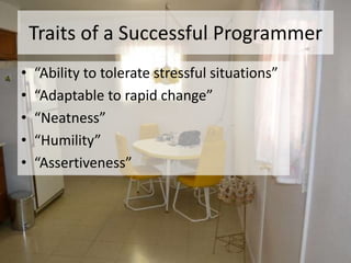 The Psychology of Computer Programming | PPTX