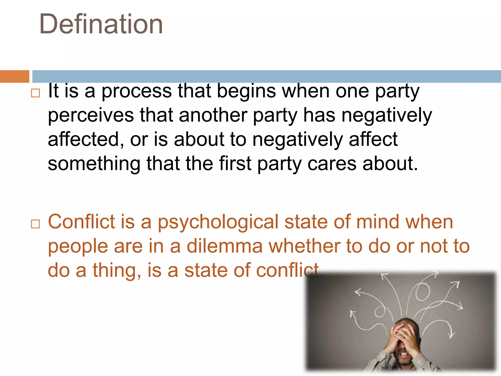 what is conflict and how to resolve | PPTX