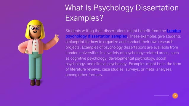 Psychology Dissertation Examples In London.pptx | Postgraduate ...