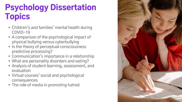 Psychology Dissertation Examples In London.pptx | Postgraduate ...