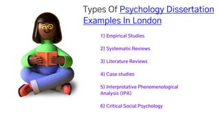 Psychology Dissertation Examples In London.pptx | Postgraduate ...