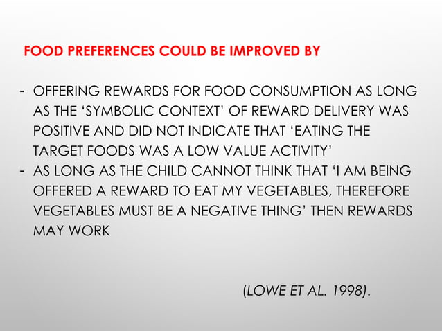 Psychology of food and eating : Psychological Models pptx | PPT