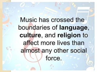 Psychology Effects Of Music In Our Life - Jeanette Stofleth | PPTX ...