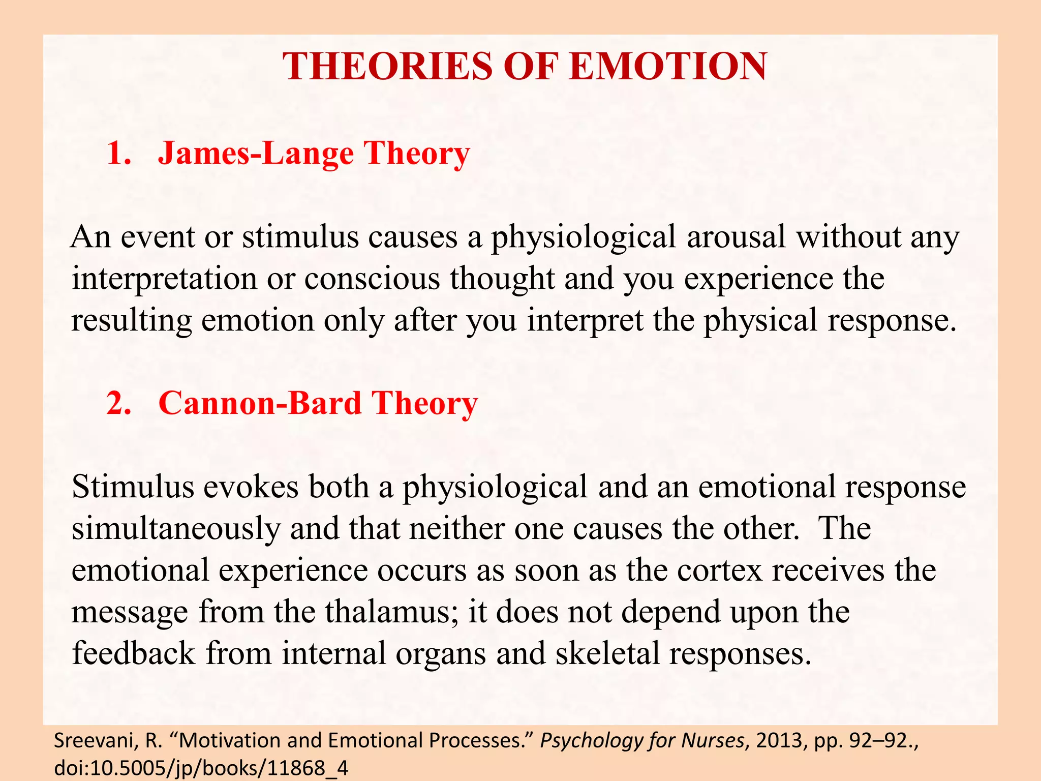 Psychology of Emotions | PDF
