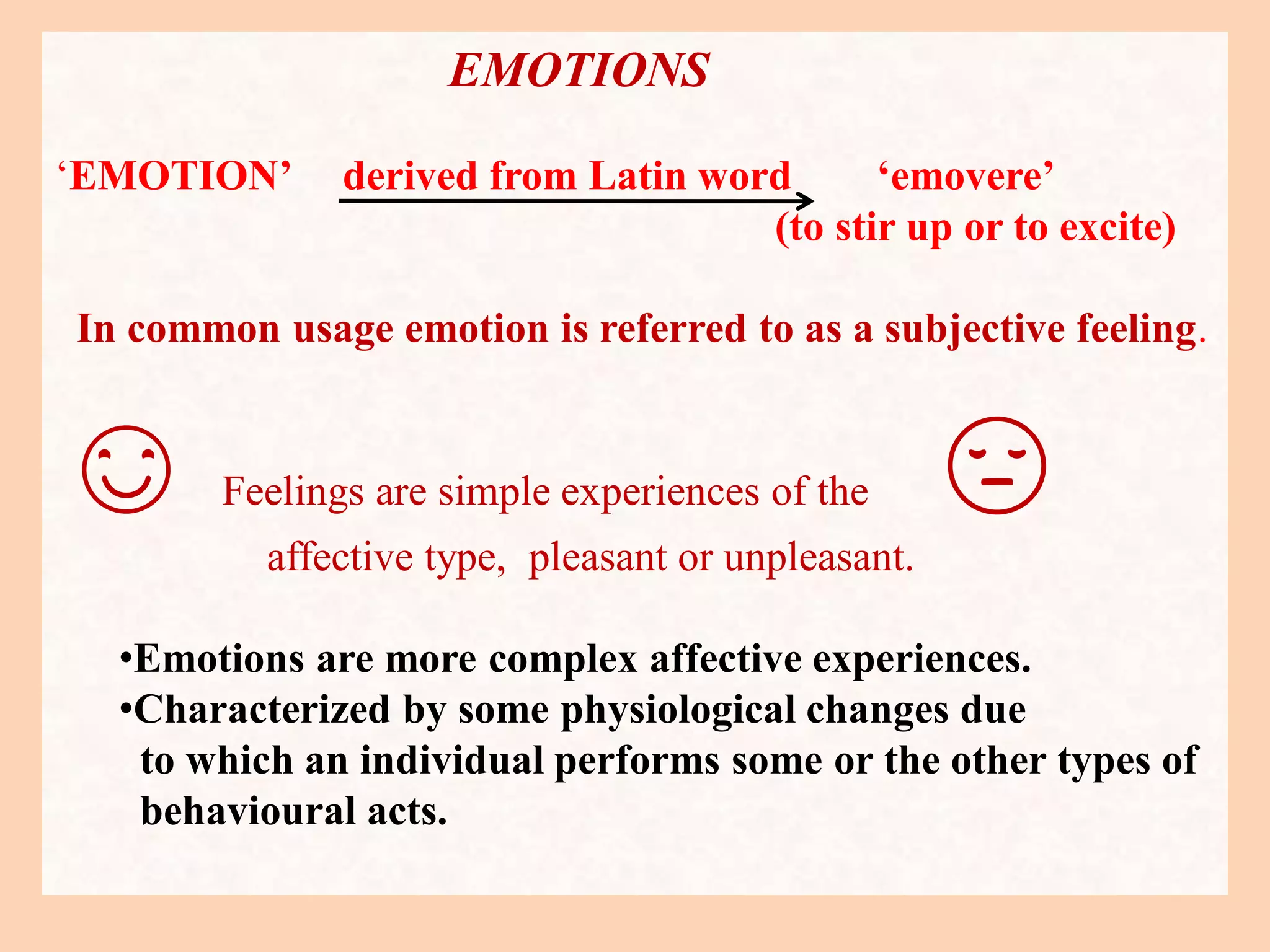 Psychology of Emotions | PDF