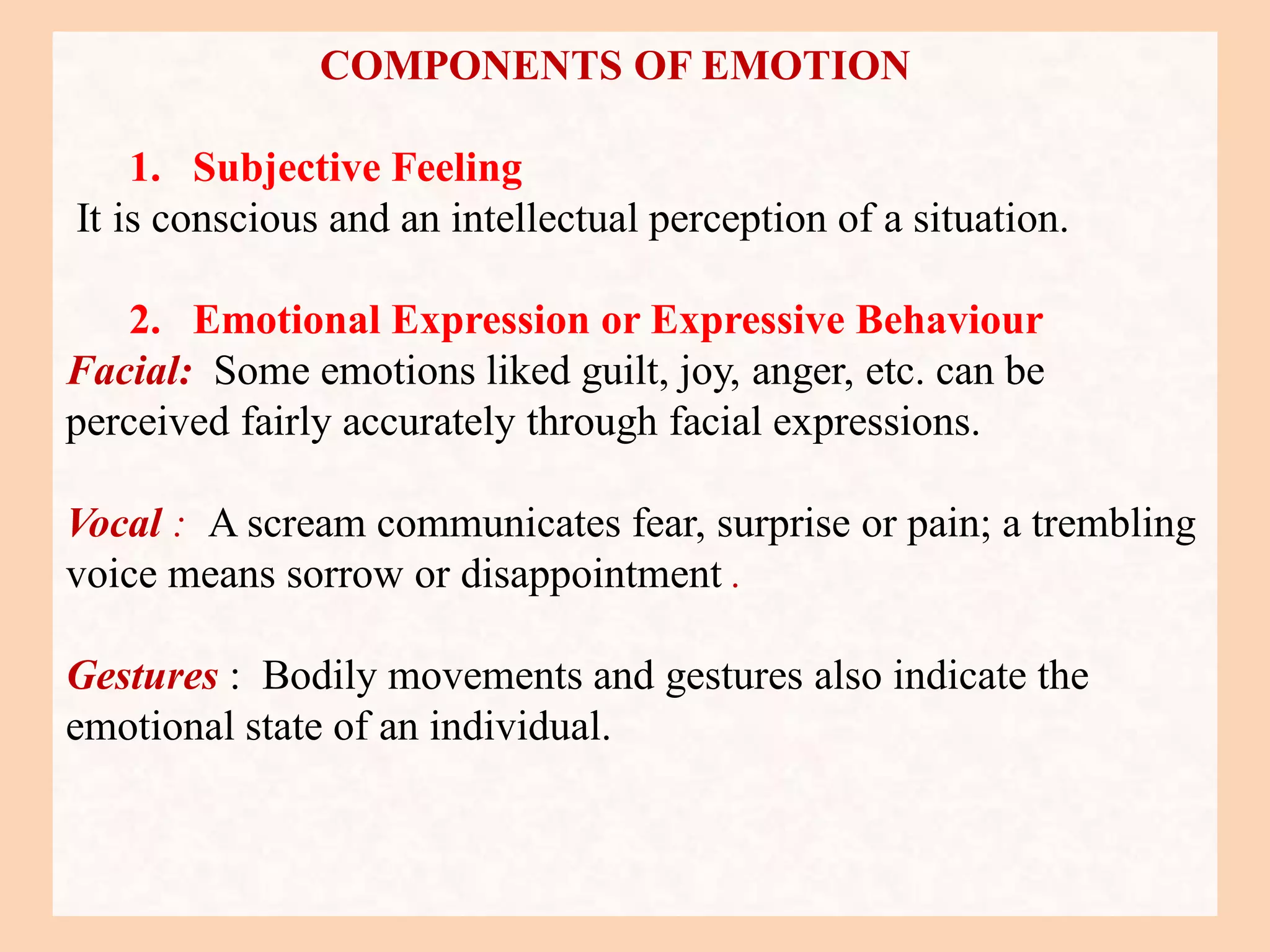 Psychology of Emotions | PDF