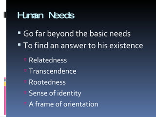 Psychology Erich Fromm (Neo Freudian Theorist) Sunwoo Park | PPT