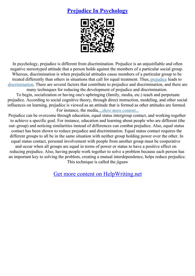 Psychology Essay Topics | PDF