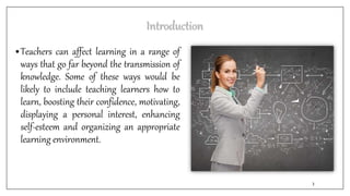 Psychology for language teachers | PPTX