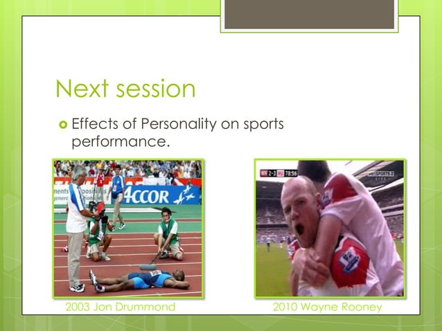 Psychology for sports performance new | PPT