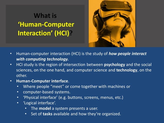 Psychology Human Computer Interaction | PDF
