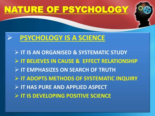 Psychology introduction | PPT