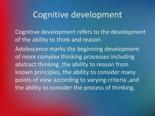 DEVELOPMENTAL PSYCHOLOGY | PPT