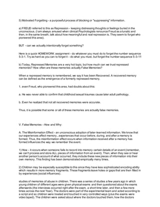 Psychology Memory.docx