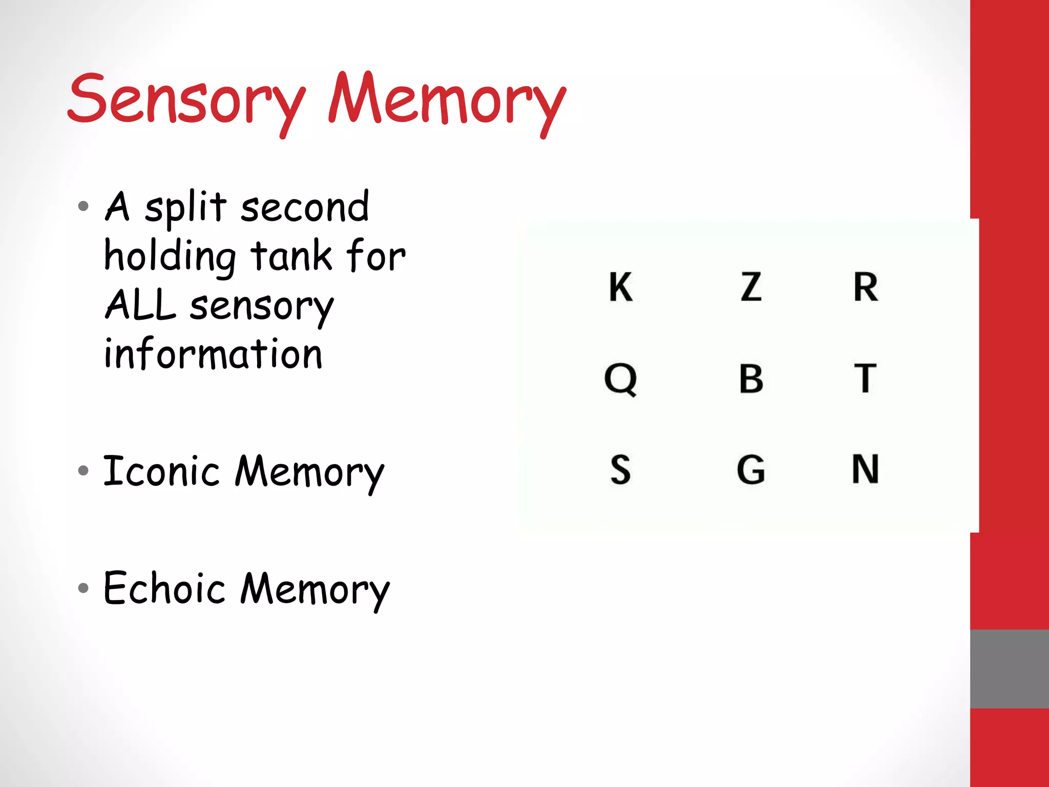 Psychologymemoryandlearningpowerpoint 140611123053-phpapp02 | PPTX
