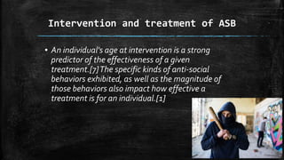 Anti Social Behavior. | PPTX
