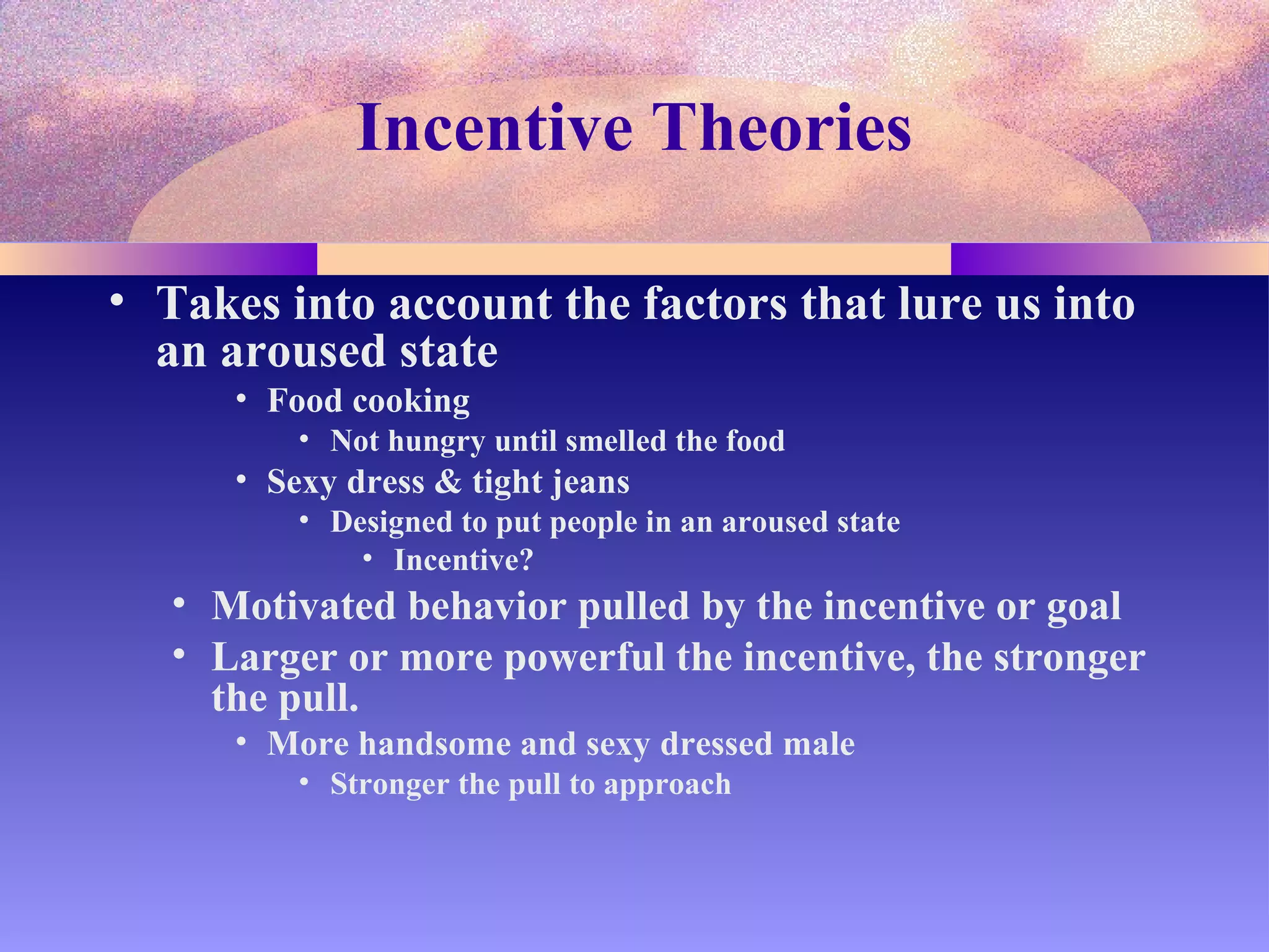 Psychology Chapter 7 Motivation & Emotion | PPT