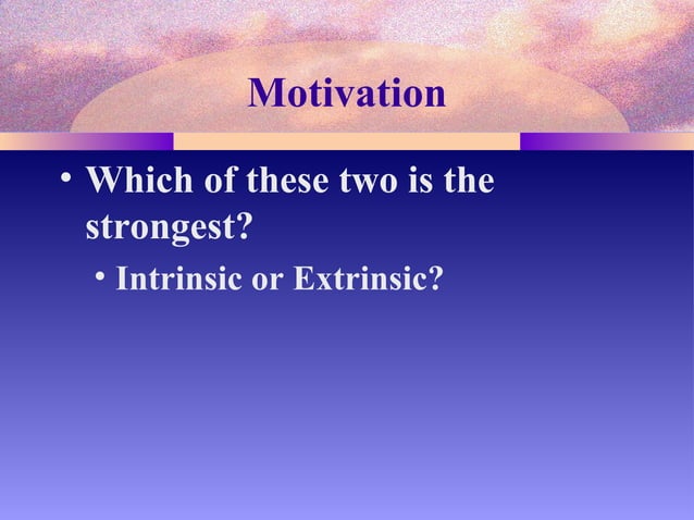 Psychology Chapter 7 Motivation & Emotion | PPT