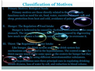 Psychology: Motivation And Emotion | PPTX