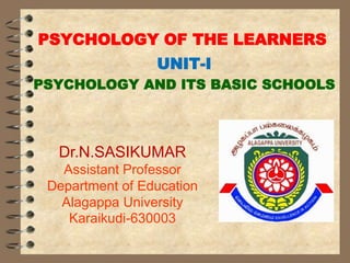 PSYCHOLOGY_NME__Unit_I.ppt