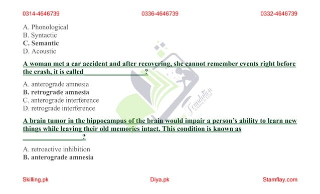 PSYCHOLOGY Objective Questions & Answers MCQs.pdf