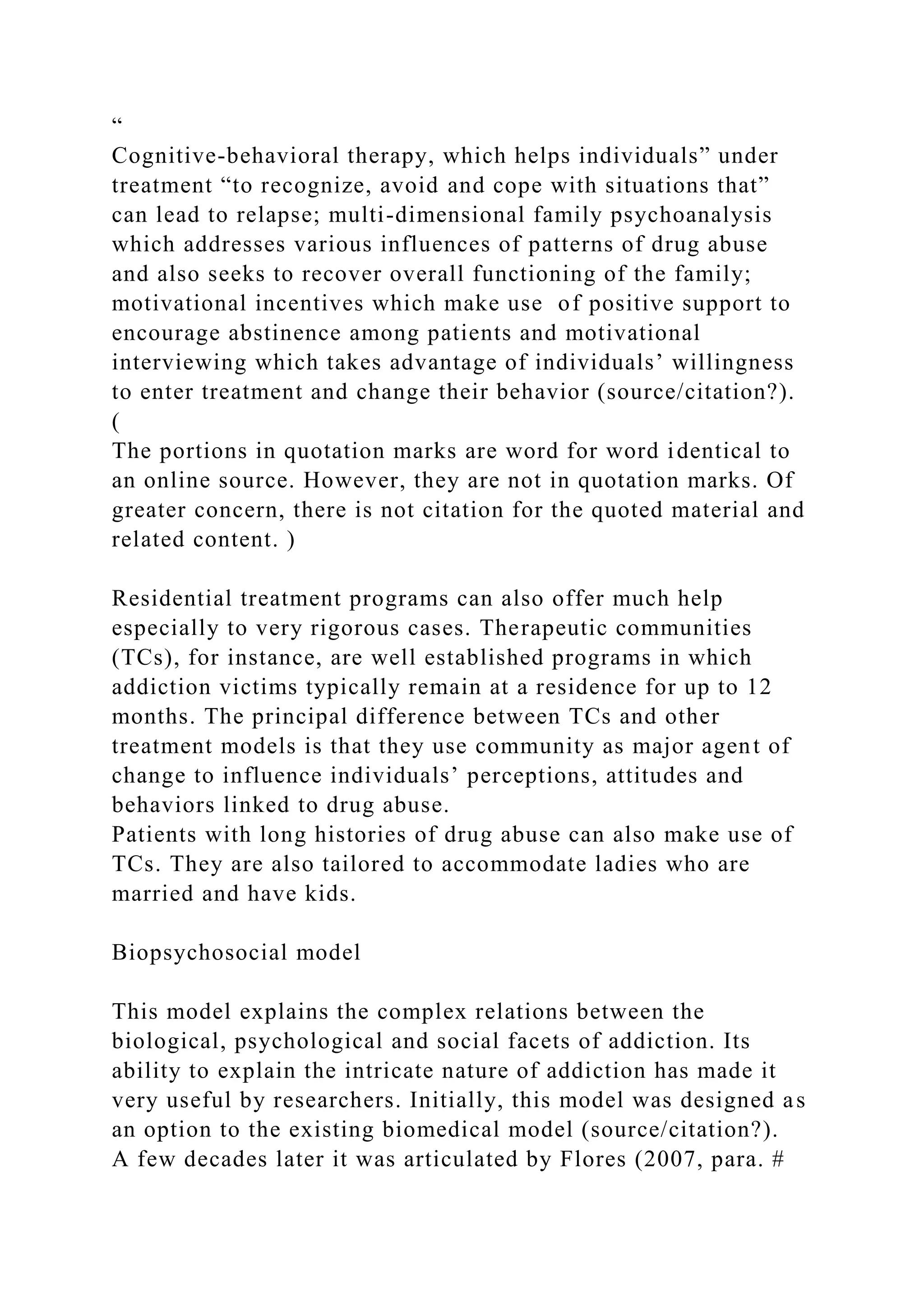 Psychology of AddictionIntroductionAddiction is an intrica.docx