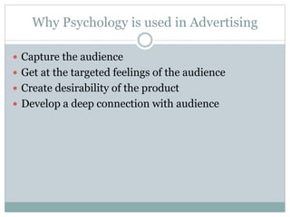 Psychology of Advertising | PPTX