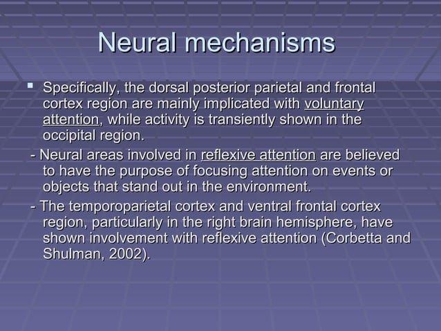 Psychology of attention | PPT | Eye and Vision Conditions | Diseases ...