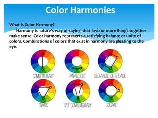 Psychology of color and harmony | PPTX | Science
