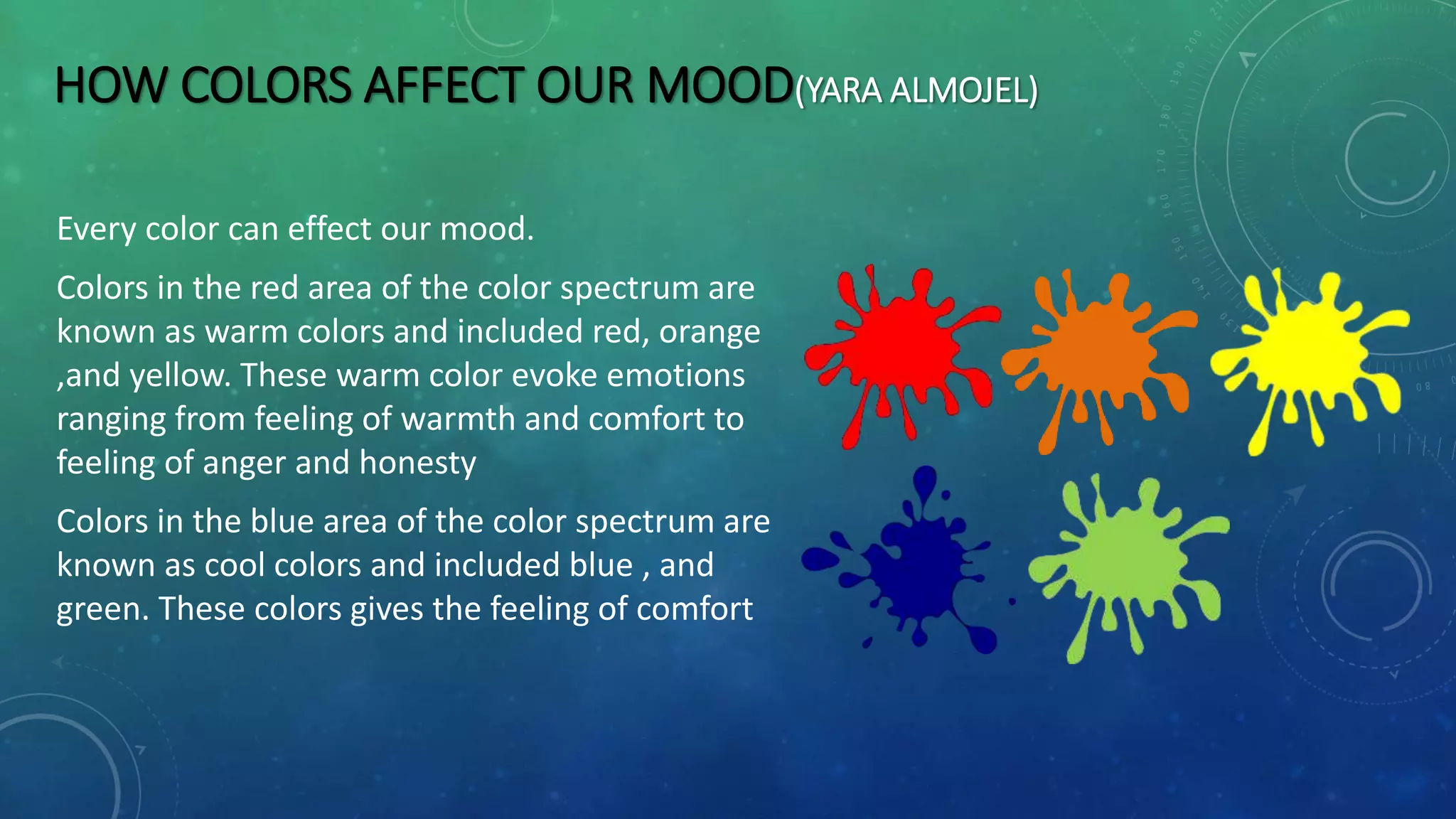 Psychology of color | PPTX