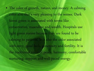 Psychology of colors | PPSX