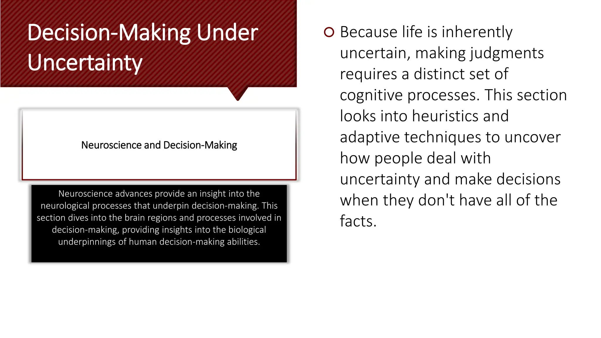 Deciphering Choices: The Psychology of Decision-Making | PPTX | Science