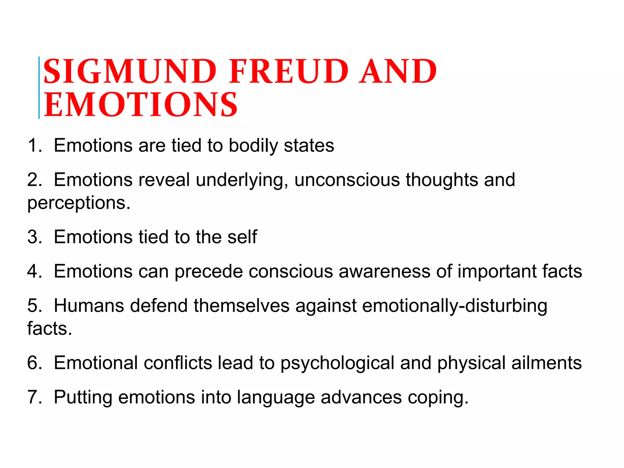 Psychology of Emotions | PPT