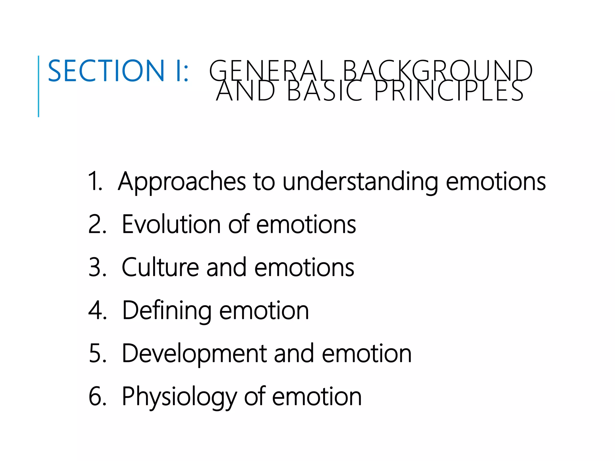 Psychology of Emotions | PPT