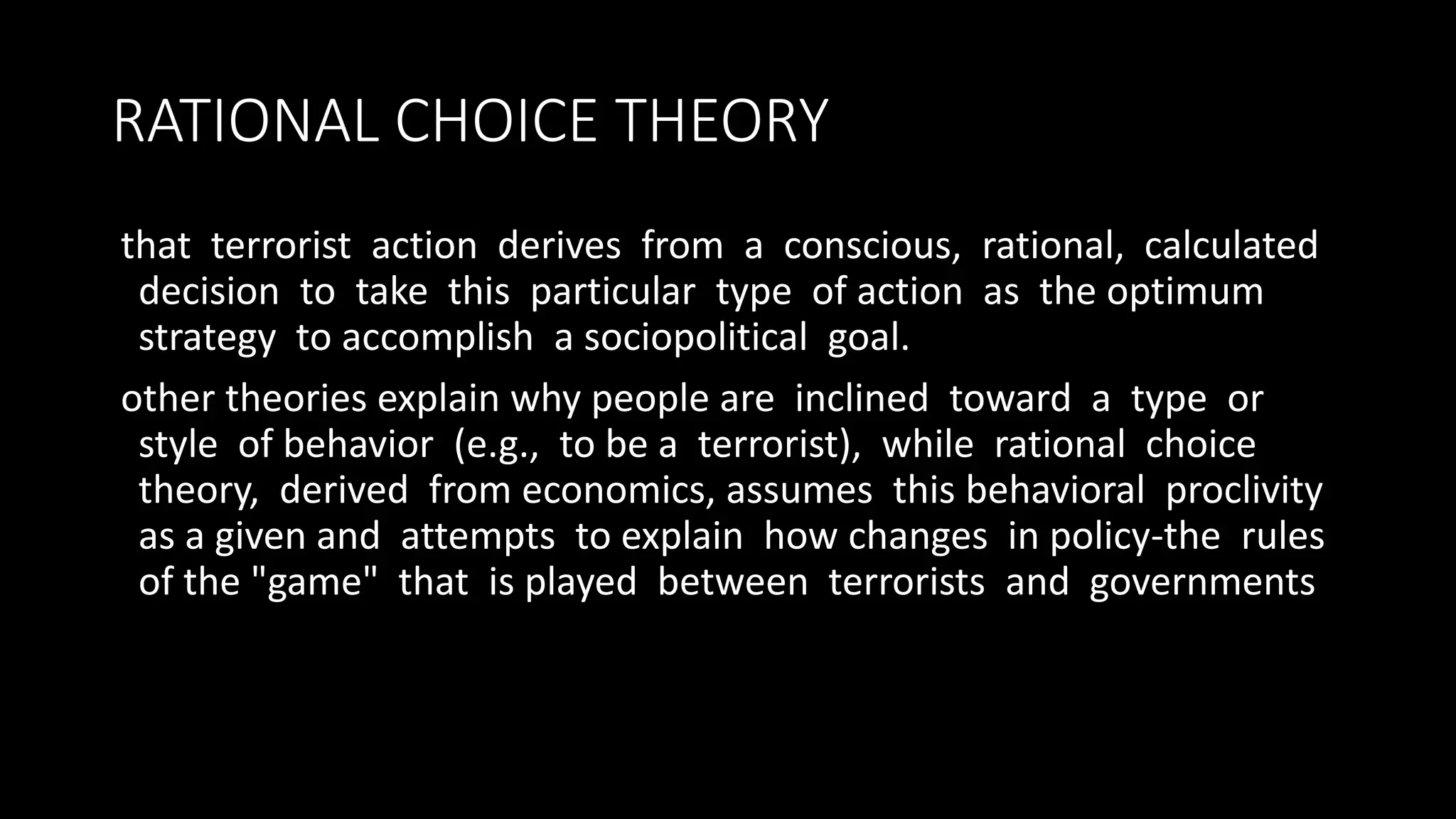Psychology of extremism and terrorism | PPTX
