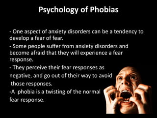 Psychology of fear. | PPTX