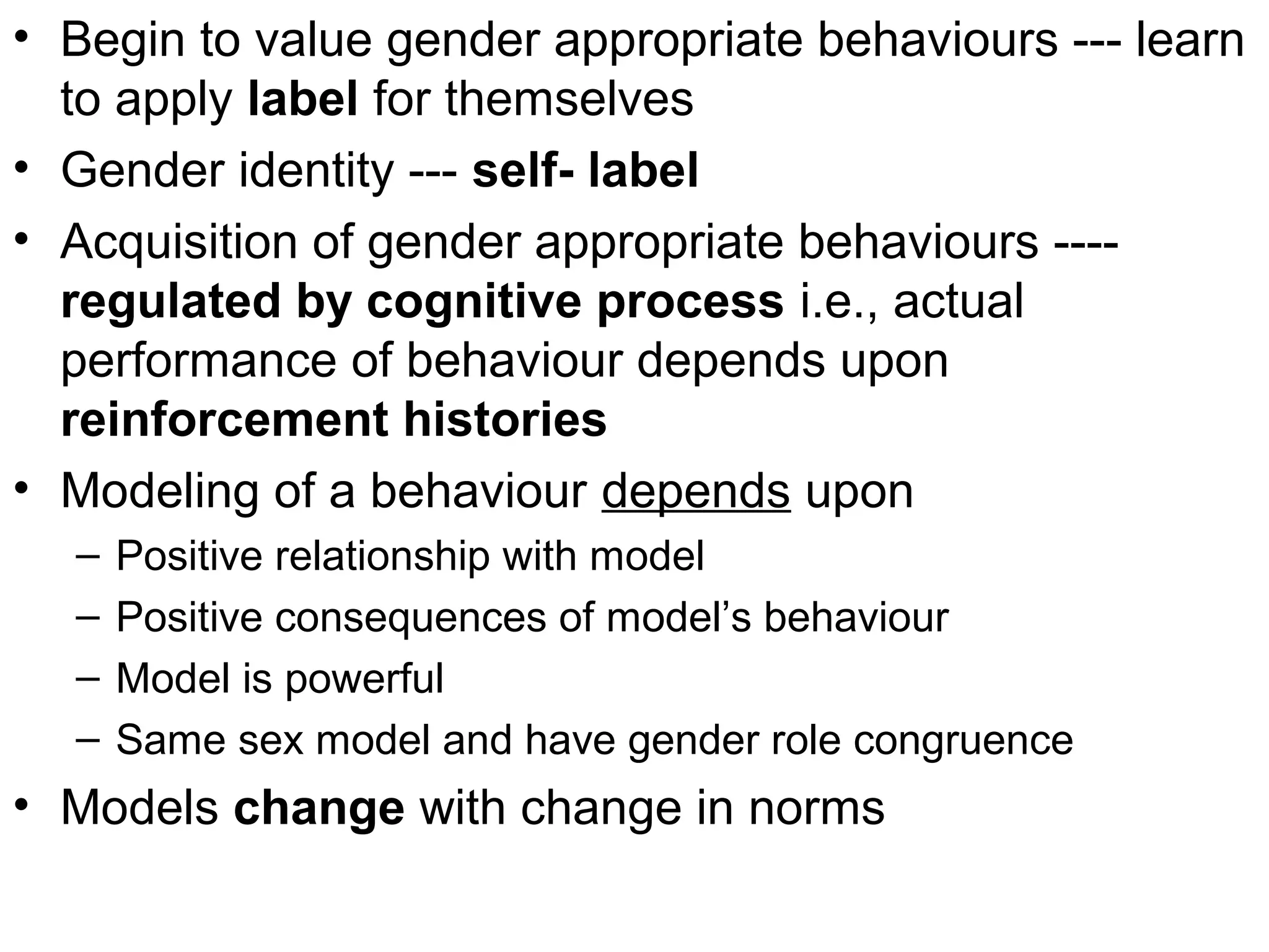 Psychology of gender | PPT