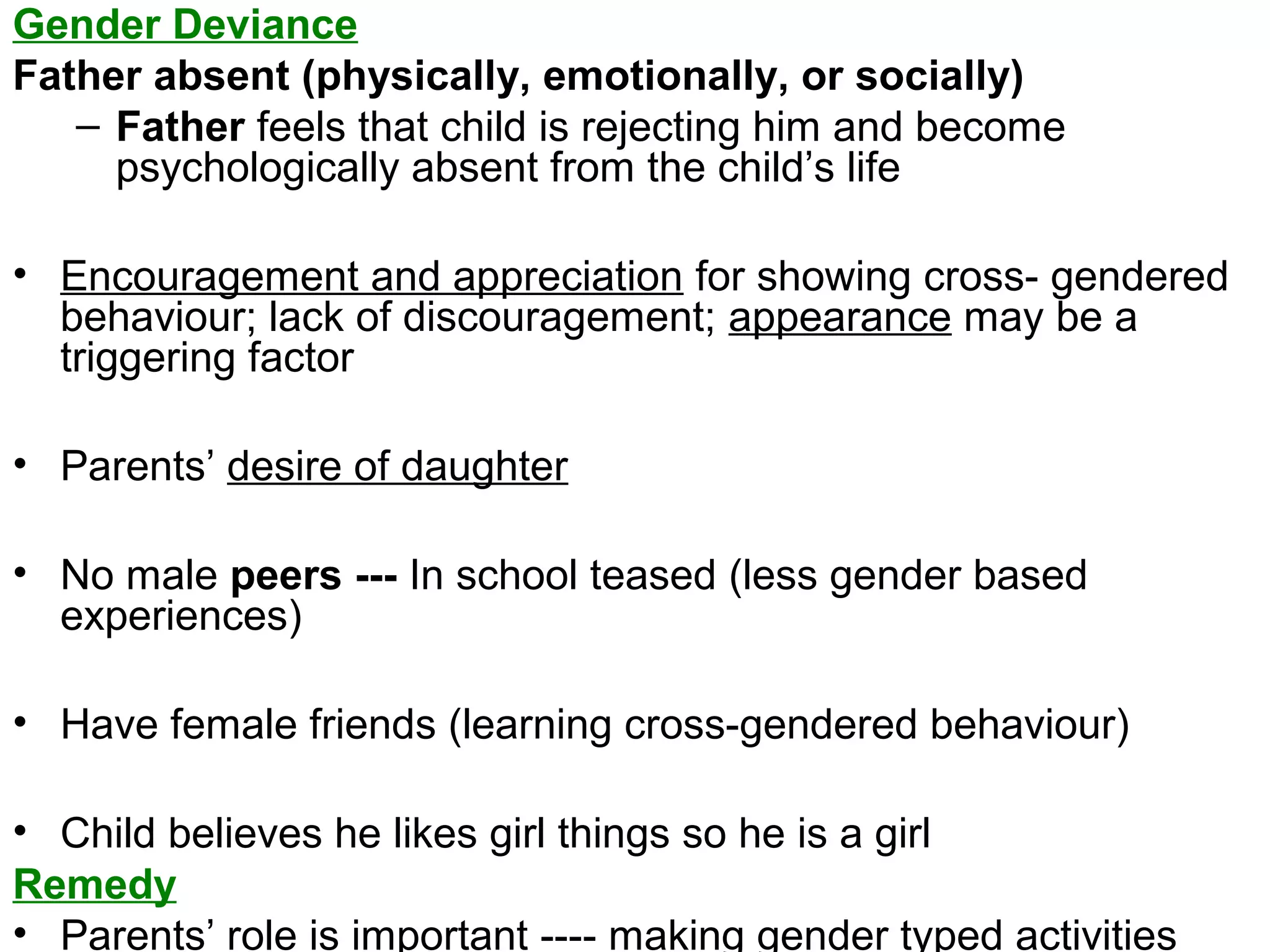 Psychology of gender | PPT