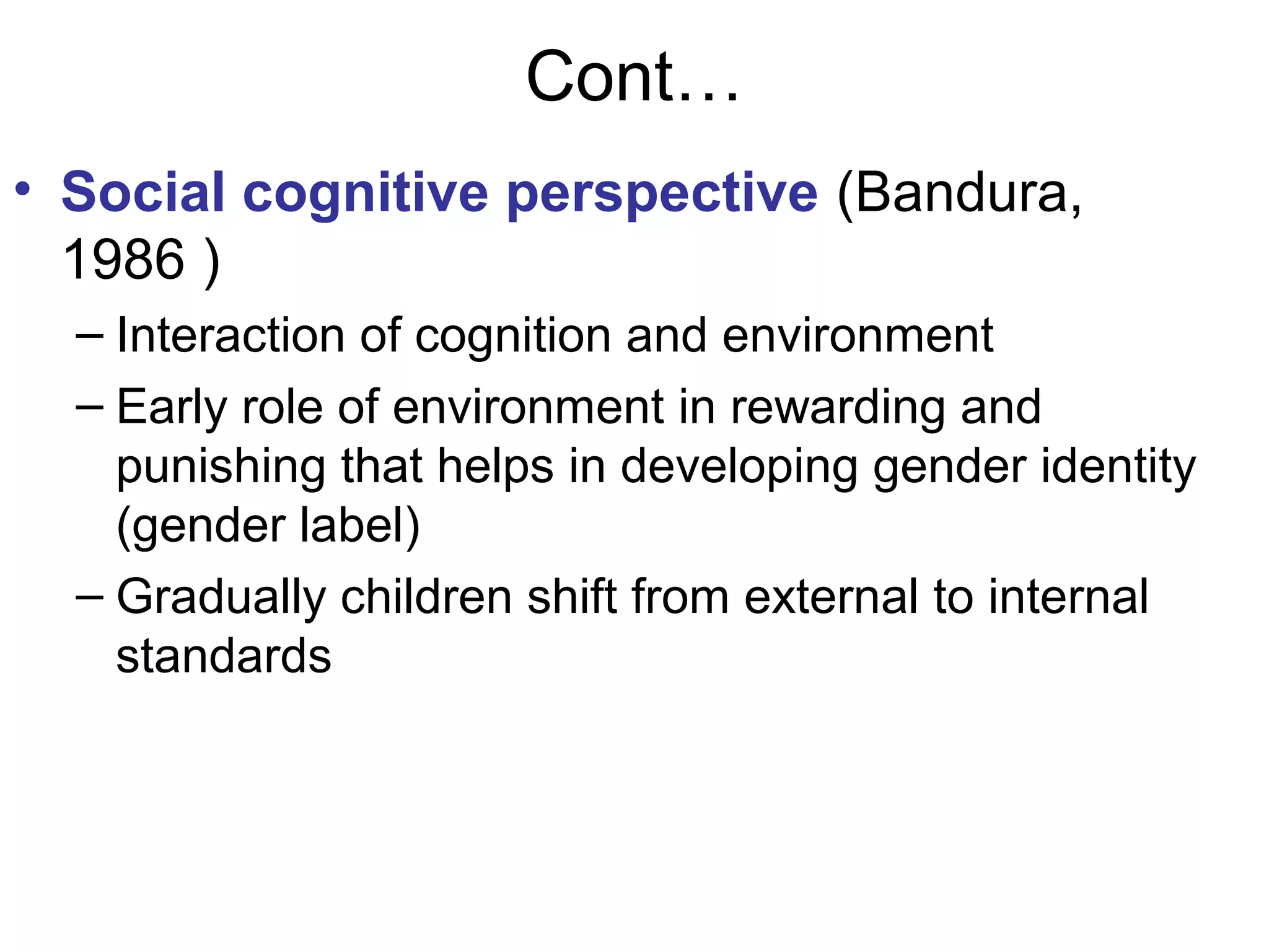 Psychology of gender | PPT