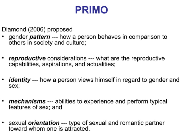 Psychology of gender | PPT