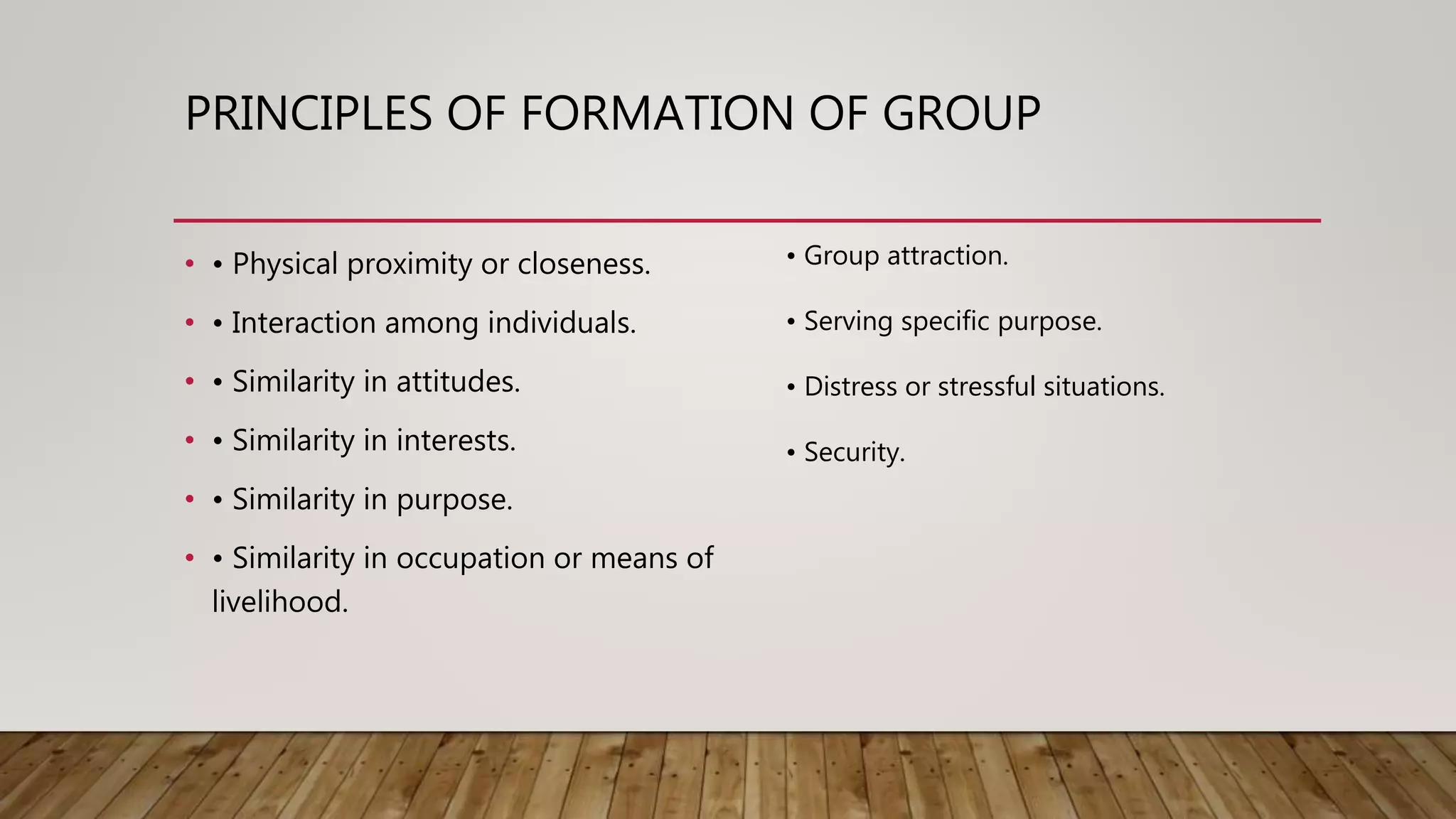 Psychology of groups | PPTX