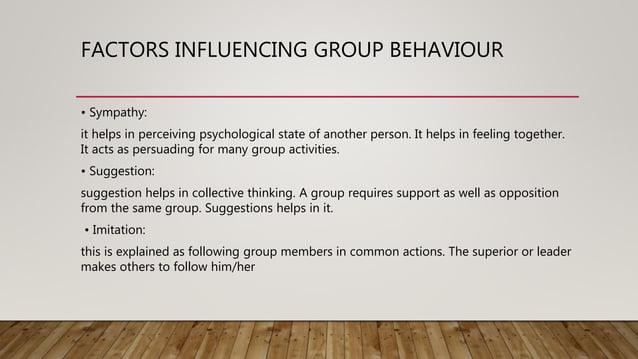 Psychology of groups | PPTX