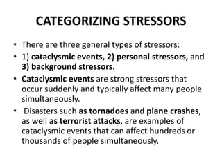 Psychology of healthy stress and coping | PPT