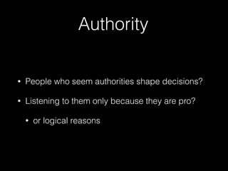 Psychology of human misjudgement | PDF