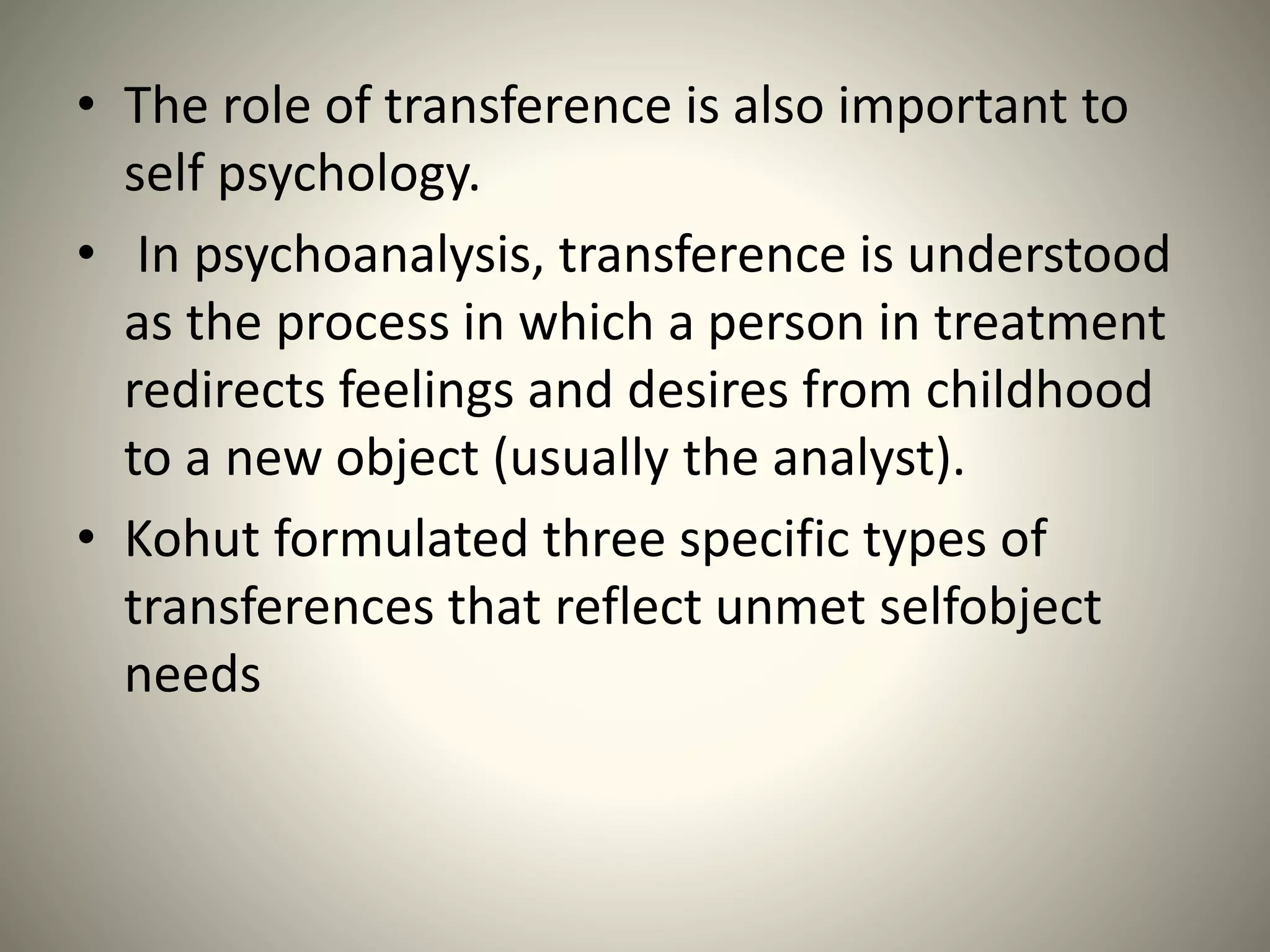 OVERVIEW OF OBJECT RELATIONS AND ATTACHMENT THEORIES | PPTX