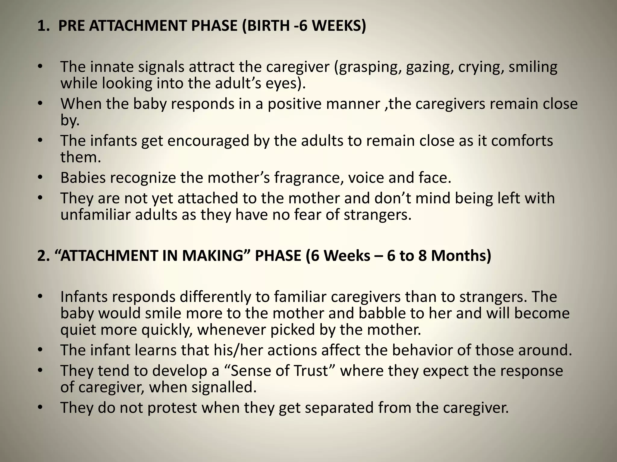 OVERVIEW OF OBJECT RELATIONS AND ATTACHMENT THEORIES | PPTX