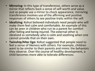 OVERVIEW OF OBJECT RELATIONS AND ATTACHMENT THEORIES | PPTX